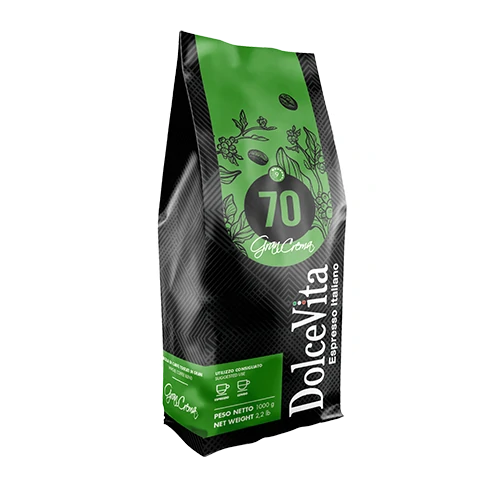 GRAN CREMA 70% ARABICA "Bag 1 Kg" – DolceVita